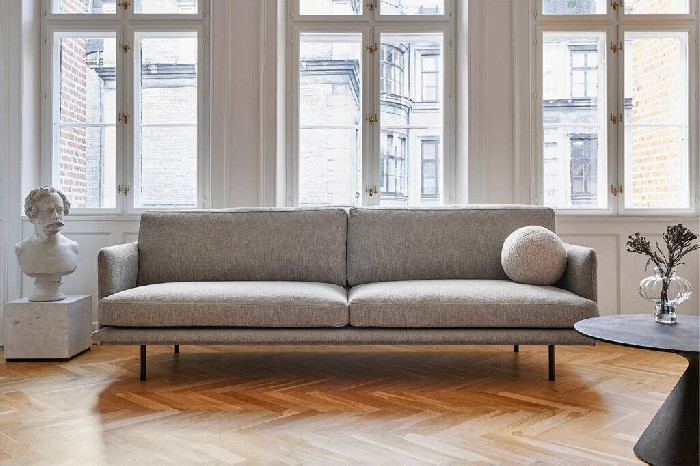 Aero II sofa :: Black & White AS